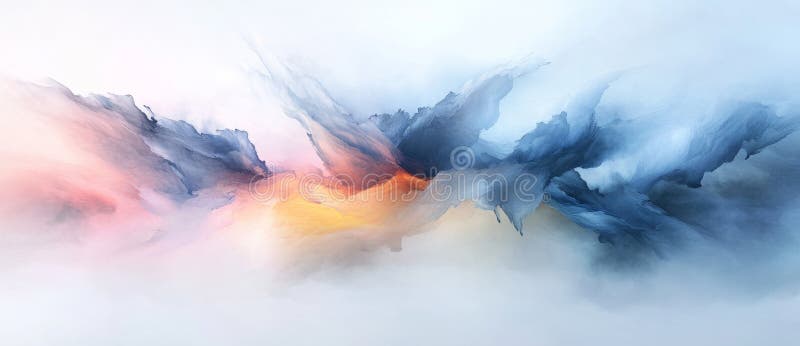 Painting with Multiple Colors. Abstract Art Texture Wallpaper. Stock ...