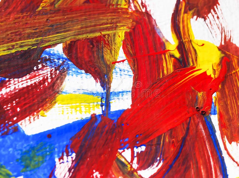 Painting on Paper Background Abstract Texture Arts Stock Photo - Image ...