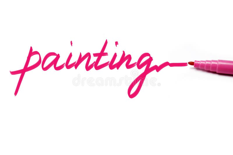 Painting stock photo. Image of educatoin, draw, work - 37238592