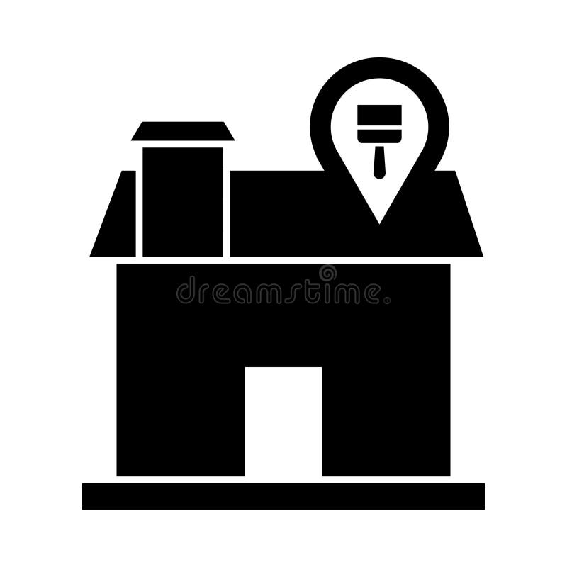 Painting Point Isolated Vector Icon Which Can Easily Modify or Edit ...