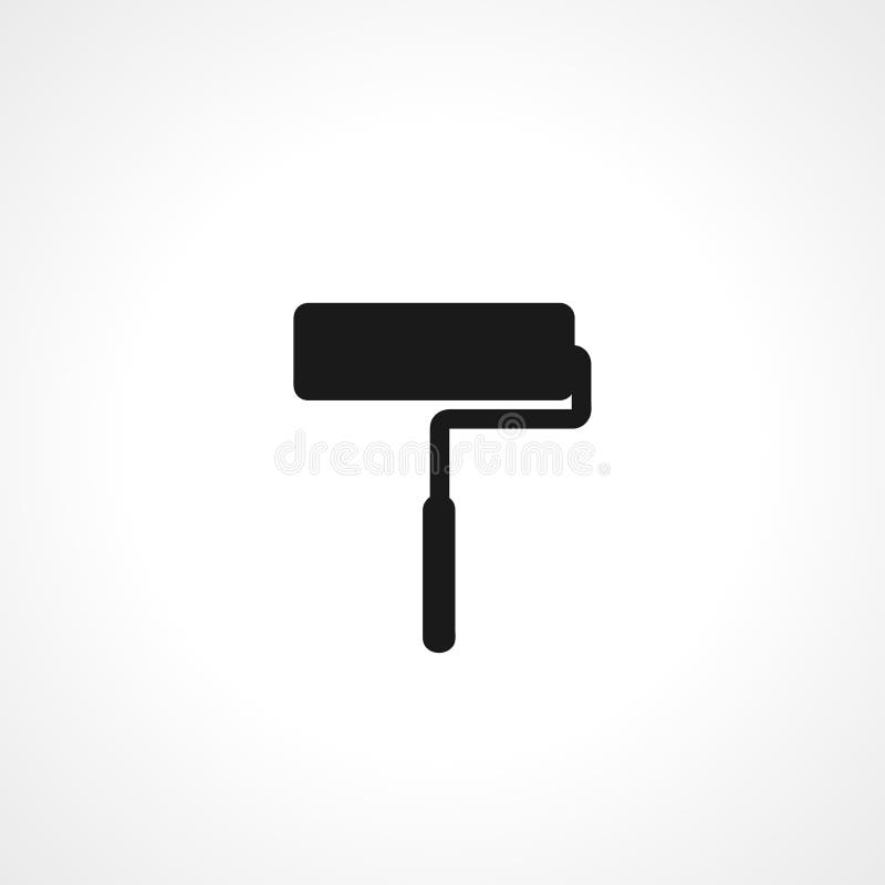 Painting Roller Icon. Painting Roller Vector Icon. Painting Roller ...
