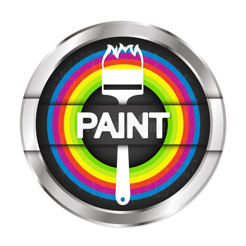 Painting Symbol Illustration Stock Vector - Illustration of company ...