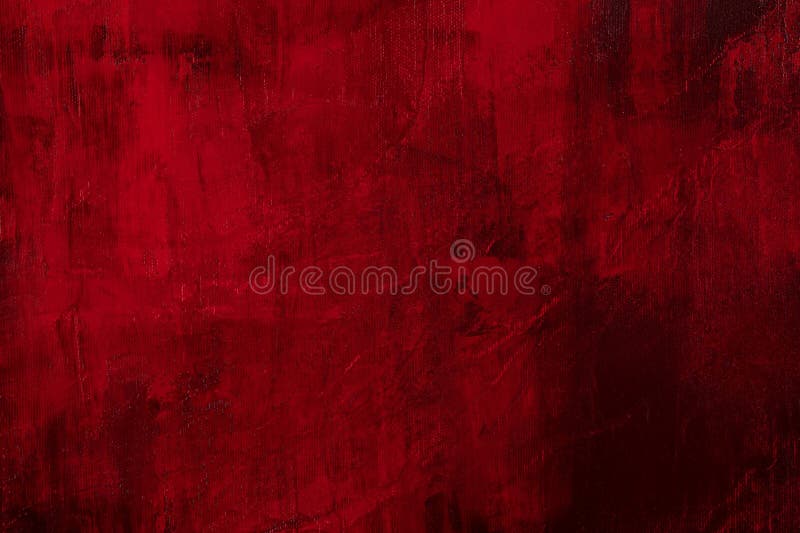 Painting Texture in a Dark Red Color. Stock Image - Image of decorative ...