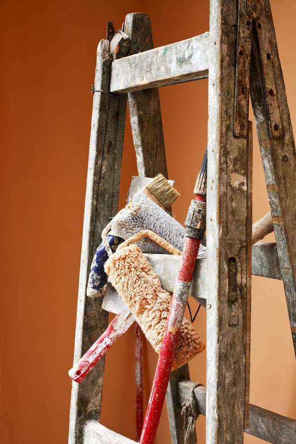 Painting tool to work stock image. Image of paintbrush - 78922211