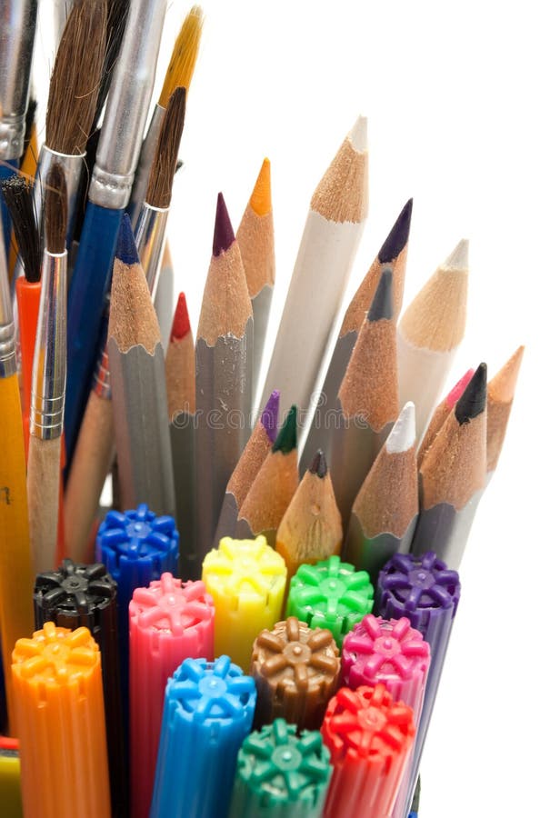 Set for Painting with Canvas Stock Image - Image of paint, painter: 4676003