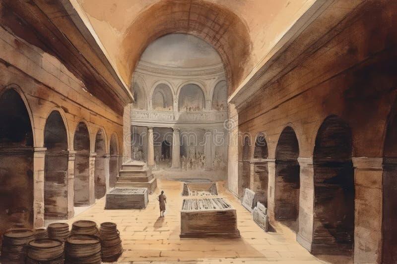 Catacombs Stock Illustrations – 385 Catacombs Stock Illustrations ...