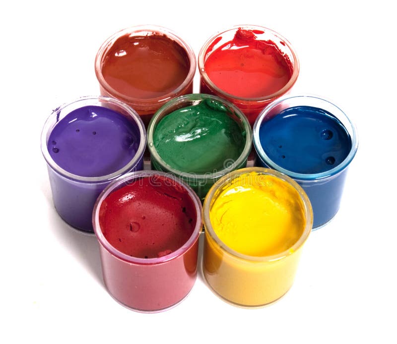 Paints stock photo. Image of equipment, seven, canister - 11851226