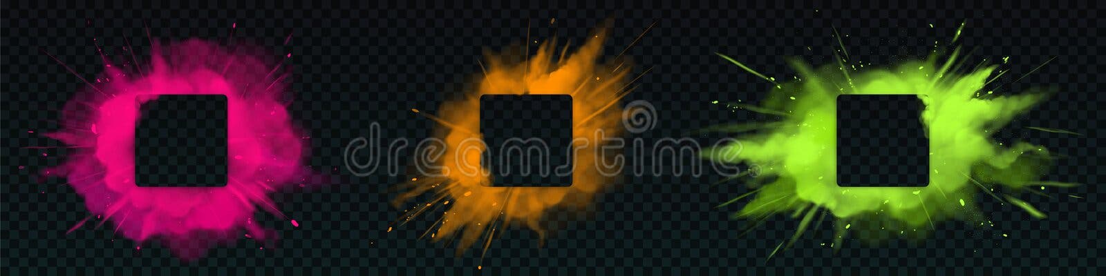 Powder Borders Stock Illustrations – 222 Powder Borders Stock ...