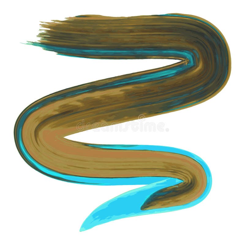 Paints Smear for Design Project - Vector Illustration Stock Vector ...