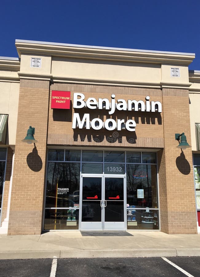 Benjamin Moore Paints Company Logo Editorial Photo - Image of icon ...