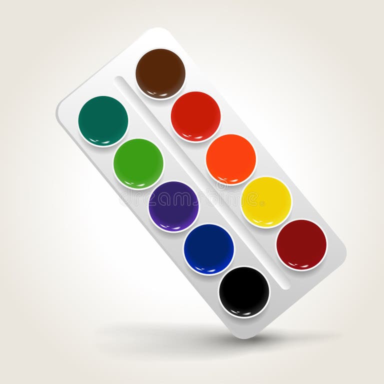 Paintbox Stock Illustrations – 527 Paintbox Stock Illustrations ...