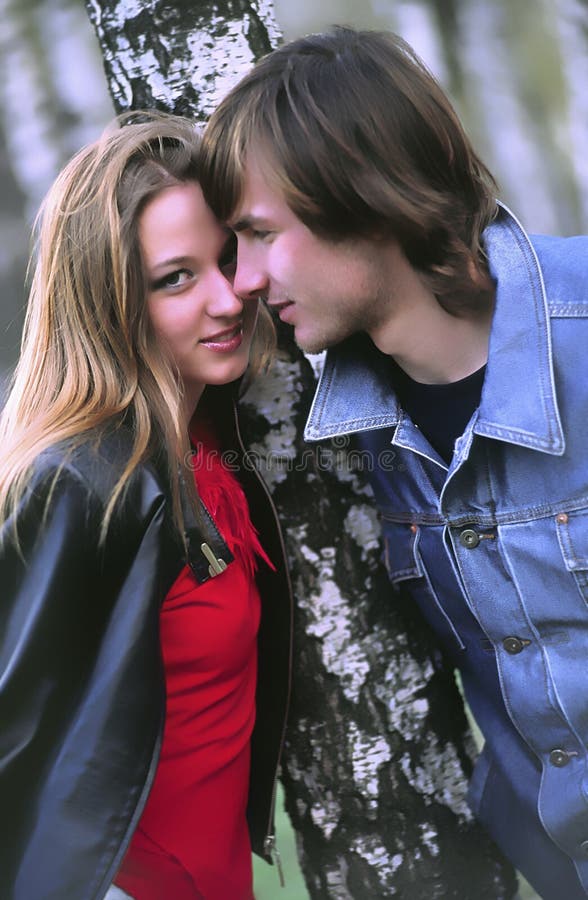 Pair stock photo. Image of life, couple, girl, park, sight - 4828768