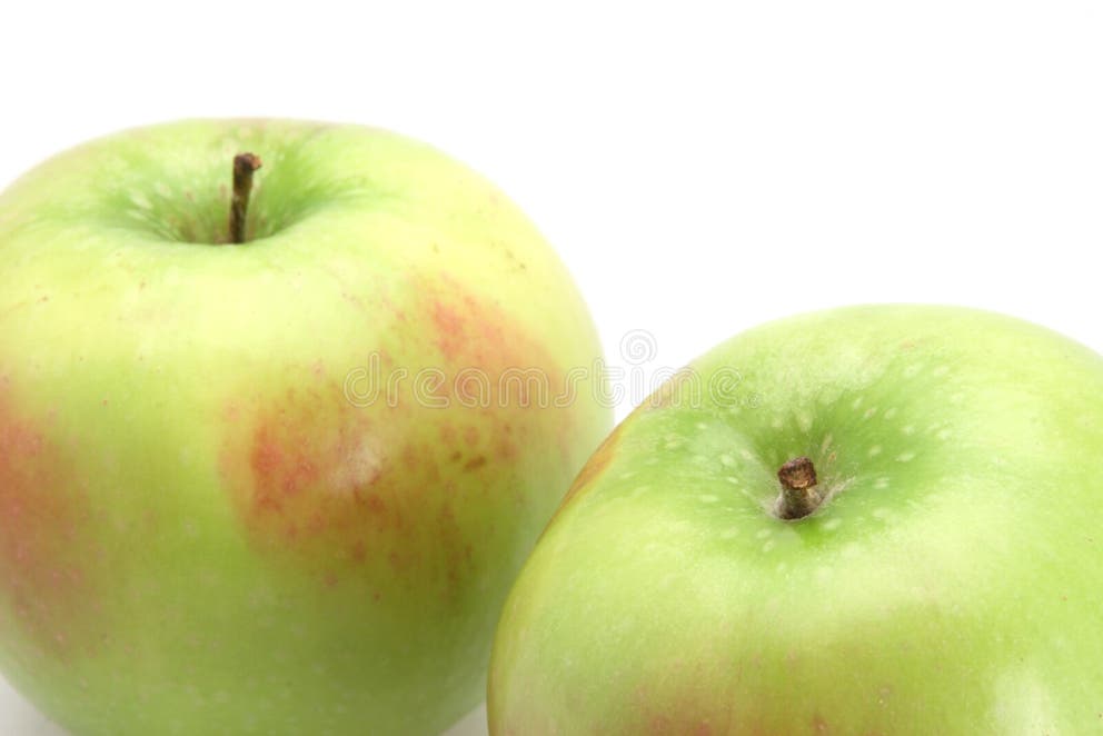 Pair of Apples stock photo. Image of form, detail, nutrition - 4678206
