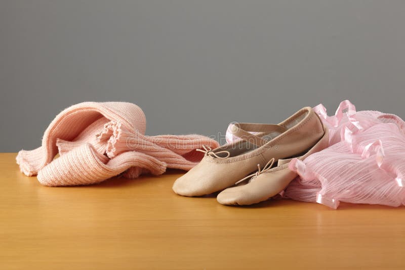 Pair of ballet shoes stock photo. Image of elegant, femininity - 40238640