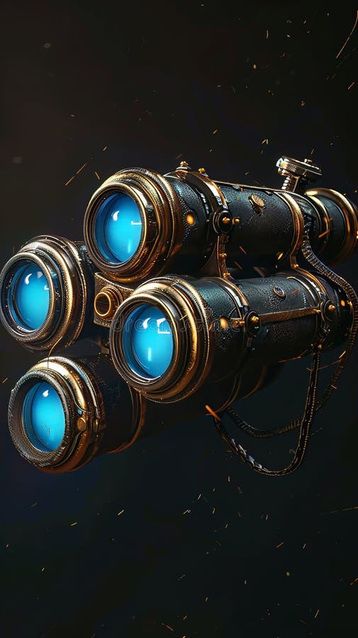 A Pair of Binoculars that See through Illusions Revealing the True Form ...