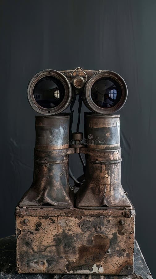 A Pair of Binoculars that See through Illusions Revealing the True Form ...