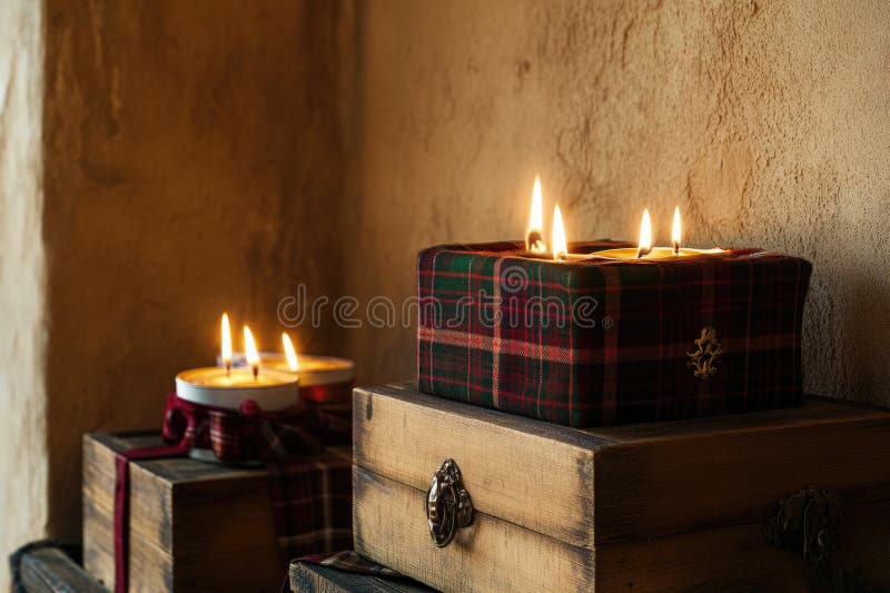 A Pair of Boxes Stacked Vertically, with the Upper Box Sitting Atop the ...