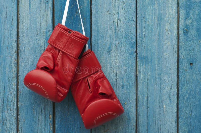 334 Blue Hanging Boxing Gloves Stock Photos - Free & Royalty-Free Stock ...