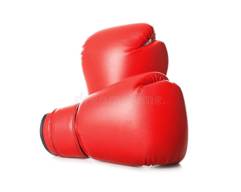 Pair of boxing gloves stock photo. Image of fighter - 142558850