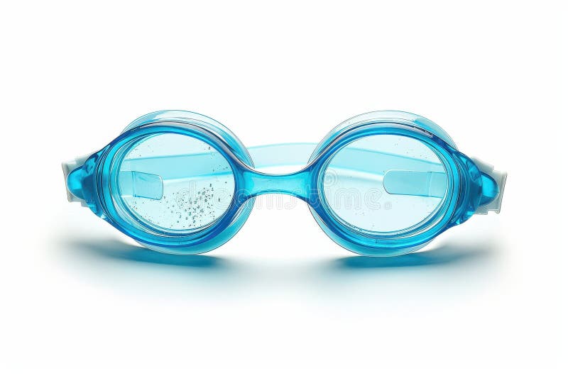 A Pair of Aqua-Tinted Swimming Goggles Ready for a Refreshing Dive ...