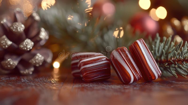 A Pair of Candy Bars Placed on a Wooden Table, Ready To Be Enjoyed ...