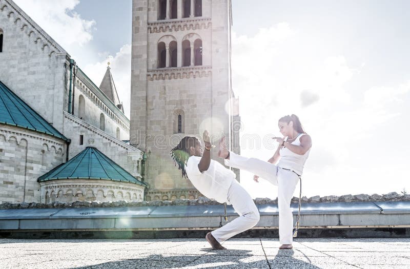 African Capoeira Rastaman,playing a Instrument Berimbau Stock Photo ...