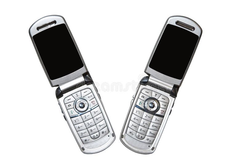 Different cell phones stock image. Image of electrical - 21158041