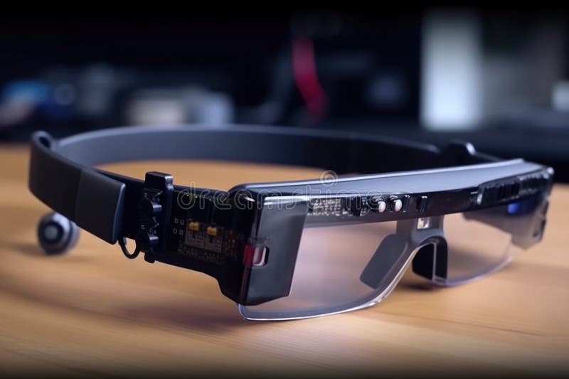 Pair of Connected Smart Glasses, with Video Feed and Data Analysis in ...