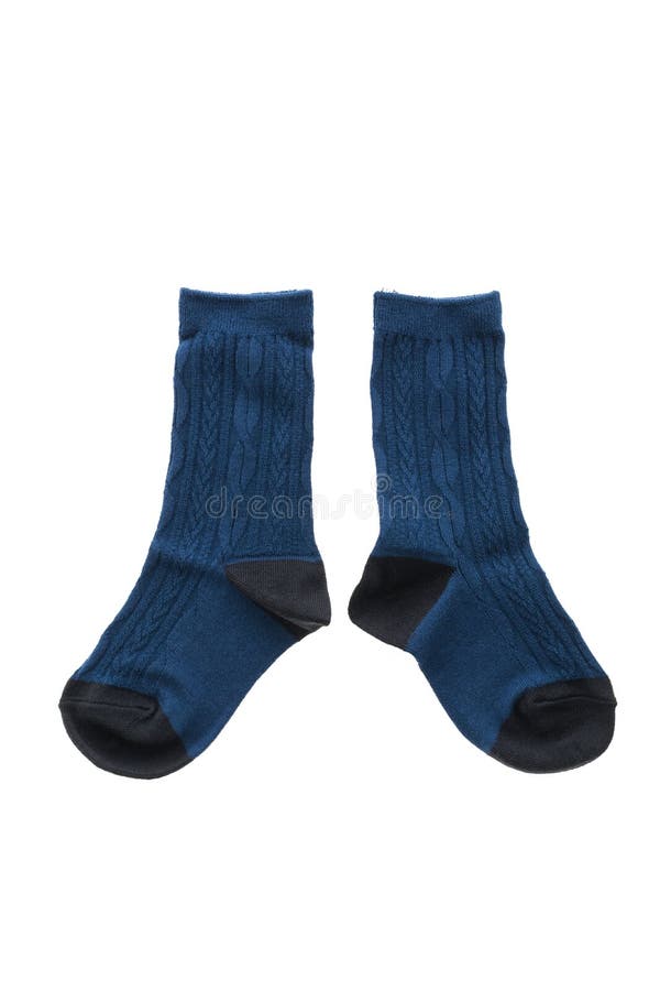 Pair of Cotton Sock for Clothing Stock Photo - Image of fashion, sport ...