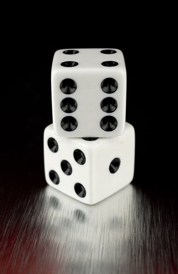 Pair of Dice. stock image. Image of closeup, dots, leisure - 1807245