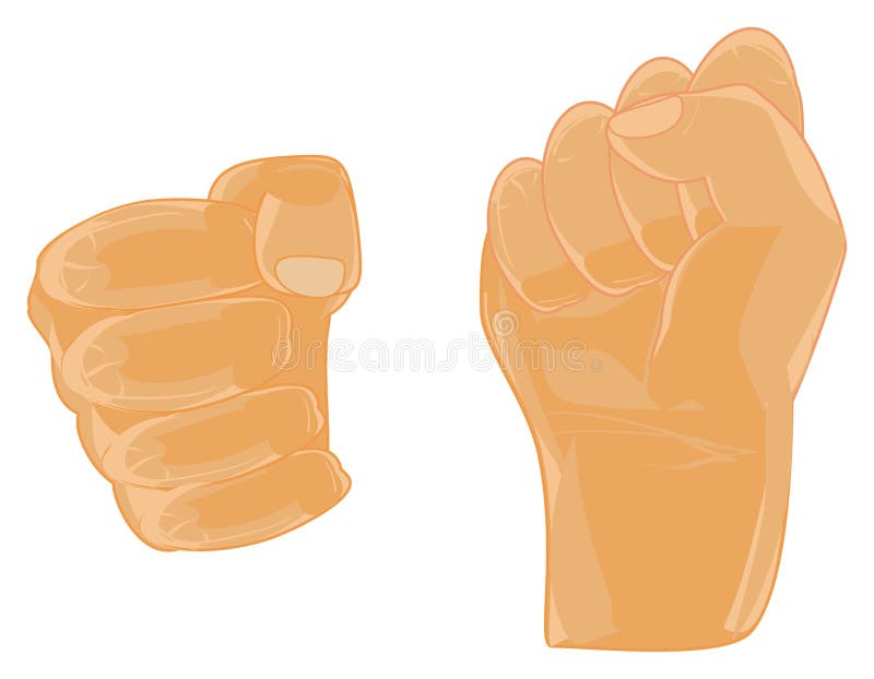Different Fists Stock Illustrations – 270 Different Fists Stock ...