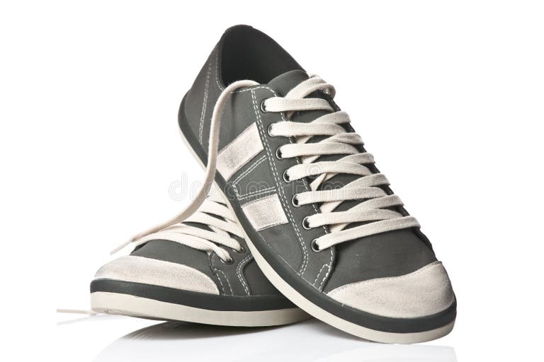 A pair of generic sneakers stock image. Image of unisex - 3882729
