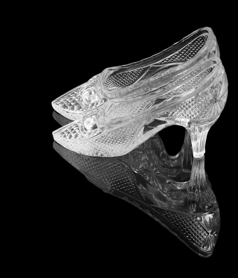 Glass shoes stock image. Image of feminine, cinderella - 23676145