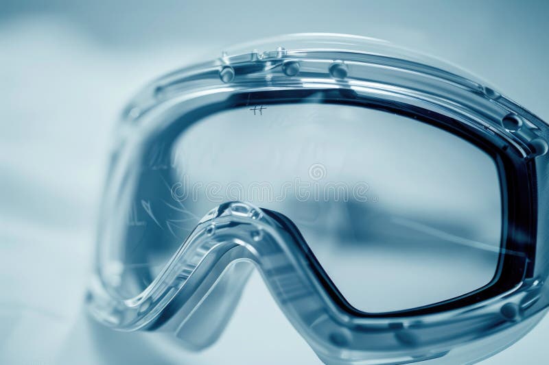 A Pair of Goggles Resting on a Table, Ready for Use Stock Photo - Image ...