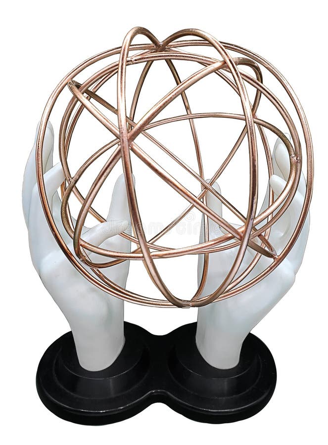 Hands holding Sphere stock image. Image of encircled - 284944279