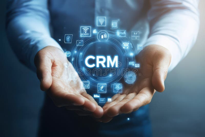 Hands Demonstrating the Power of Customer Relationship Management in a ...