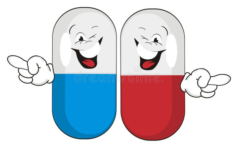 Pair of happy pills stock illustration. Illustration of drug - 178584188