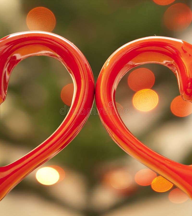 Pair of hearts stock photo. Image of relationship, heart - 17959604