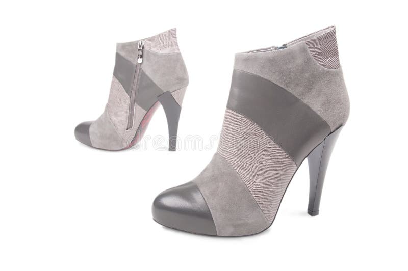 Pair of high-heels shoes stock image. Image of beautiful - 21899181