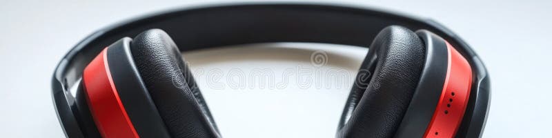 A Pair of High-tech Headphones with a Striking Color Combination ...