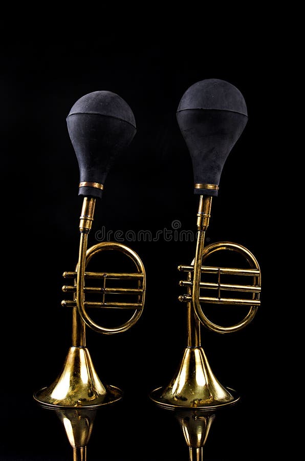 A Pair of Horns stock photo. Image of band, loud, conductor - 28288570