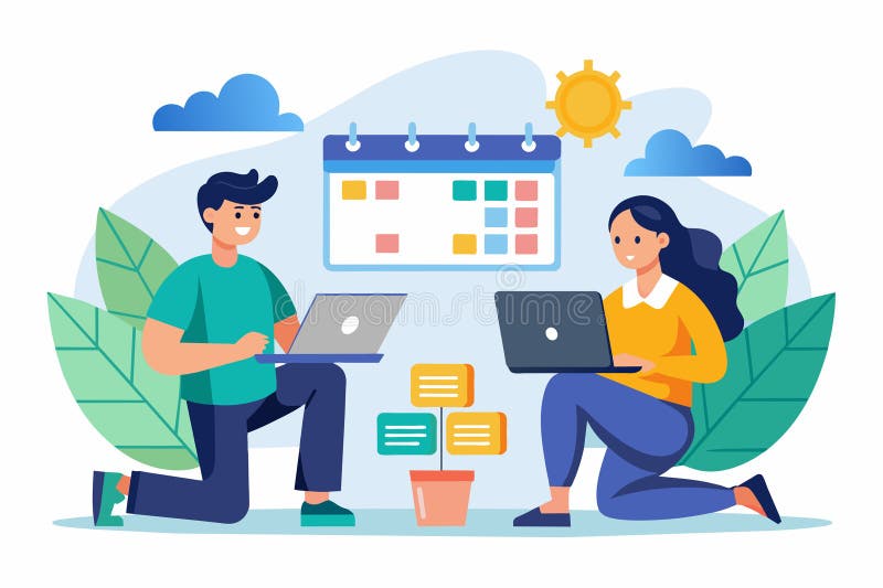 Pair Work Study Stock Illustrations – 1,460 Pair Work Study Stock ...