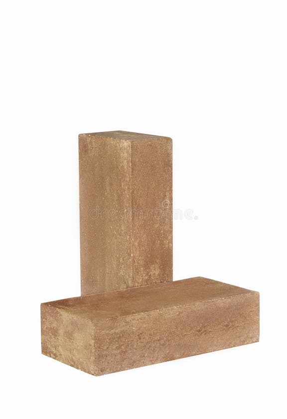 Construction Ideas. Pair of Light Red Bricks for Building Construction ...