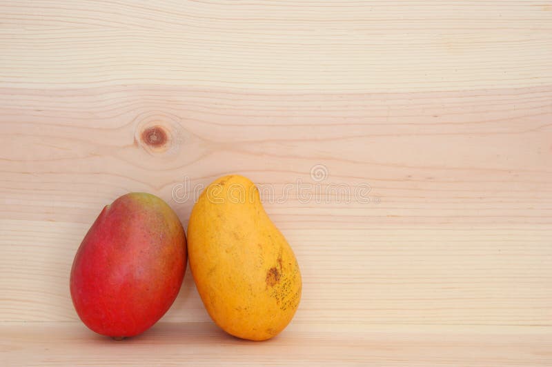 A pair of mango stock photo. Image of soft, grain, garden - 29605358