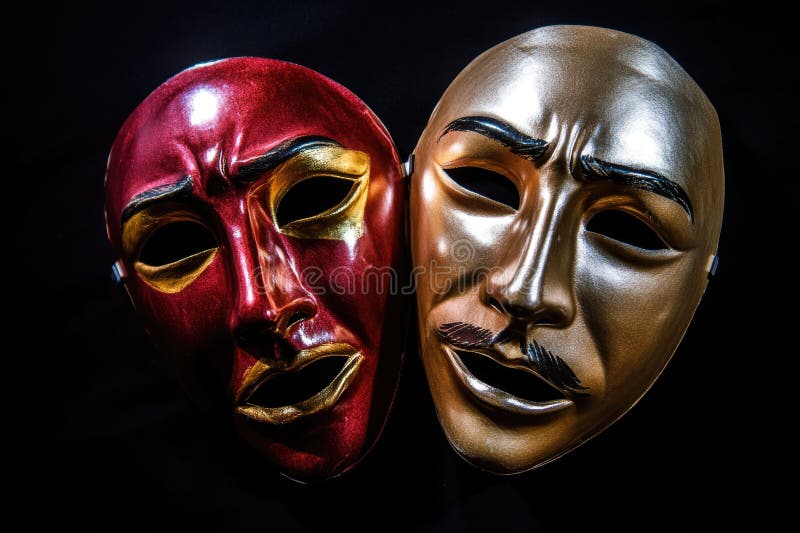 A Pair of Masks Sit Side by Side, Featuring Different Designs and ...