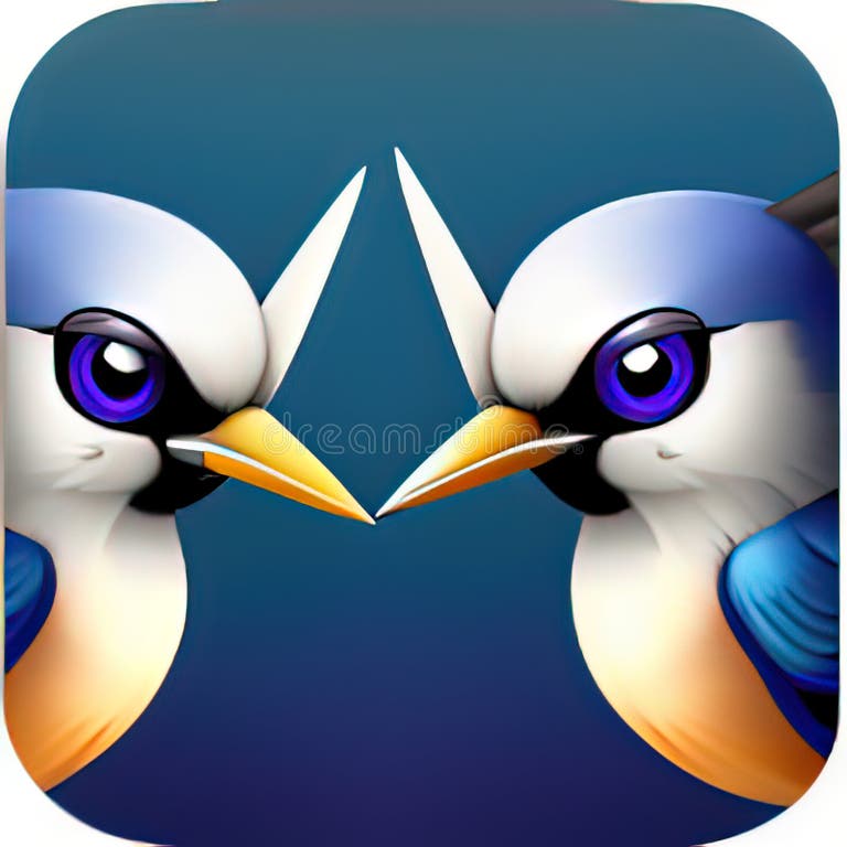 Pair Matching Software App Style Icon. Generative AI. Stock ...