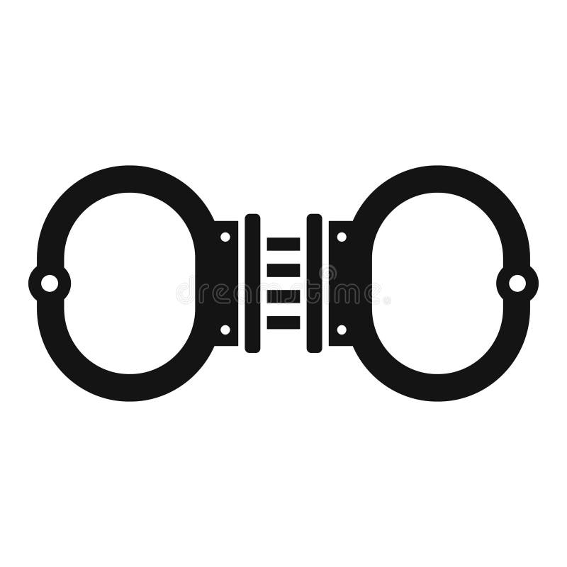 Pair of Metal Handcuffs for Arresting Criminals Stock Vector ... Pair of Metal Handcuffs for Arresting Criminals Stock Vector ...