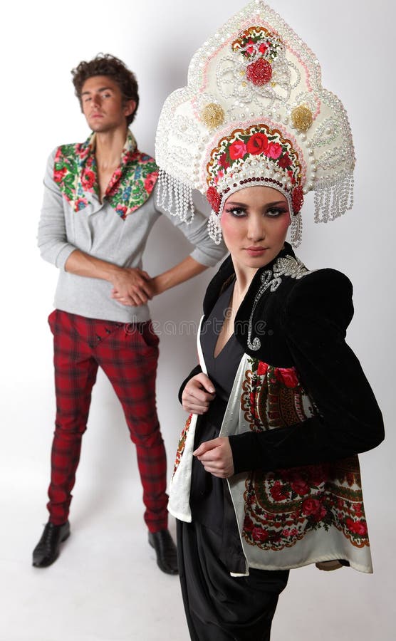 Beautiful Man in Exclusive Design Clothes Stock Photo - Image of design ...