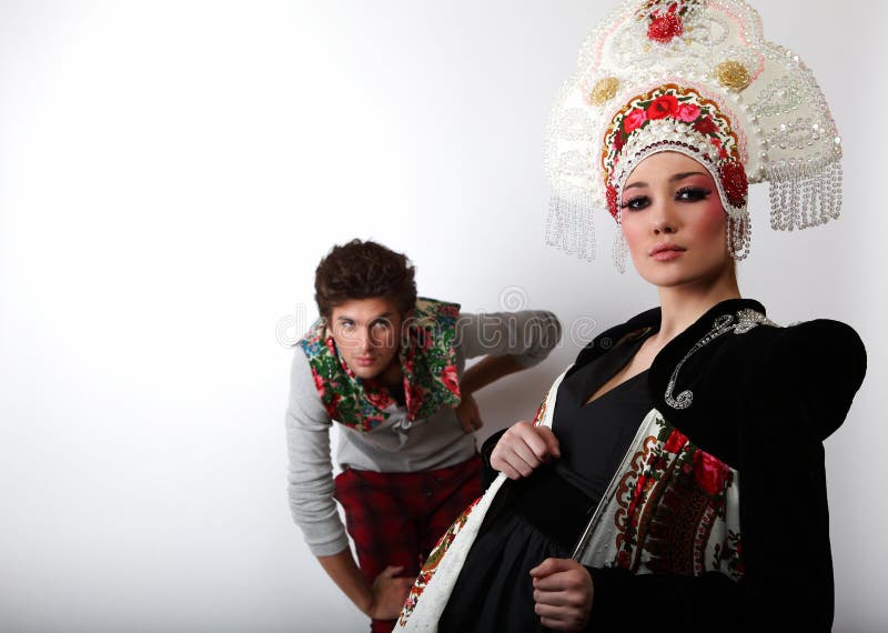 Beautiful Man in Exclusive Design Clothes Stock Photo - Image of design ...