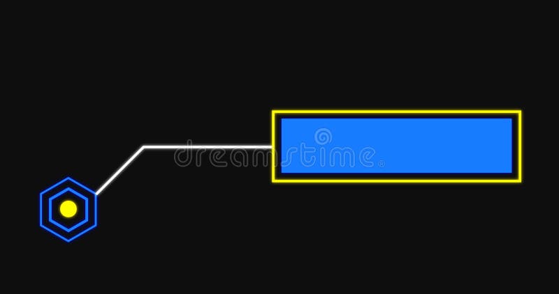 Pair of Modern Lower Third with Empty Copy Space for Writing Custom ...